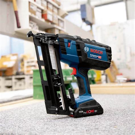 Bosch Professional Gnh 18v 64 M Cordless Nail Gun Rechargeables