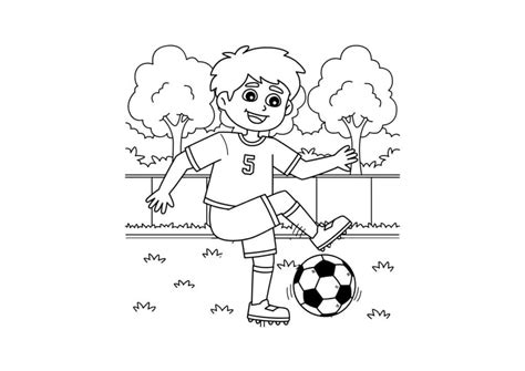 Print Tegninger Af Fodbold Og Fodboldspillere Her På Siden