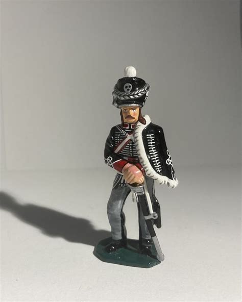 Dhh001 Prussian Napoleonic Deaths Head Hussar Gloss Consign Nat
