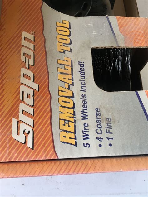 Snap On Remov All Tool 5 Wire Wheels Pt280 Thug Plus Snap On