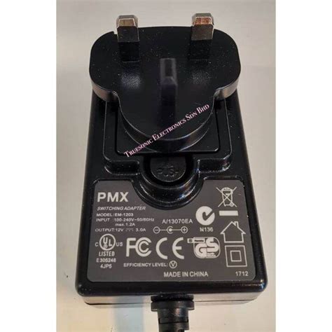 PMX EM AC V V TO DC V A REGULATED PIN POWER ADAPTER Lazada