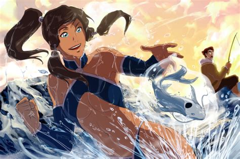 Korra And Bolin Avatar Legends And 1 More Drawn By Theartmage