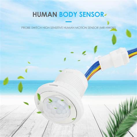 85 265v Pir Sensor Detector Smart Switch Led Infra Grandado