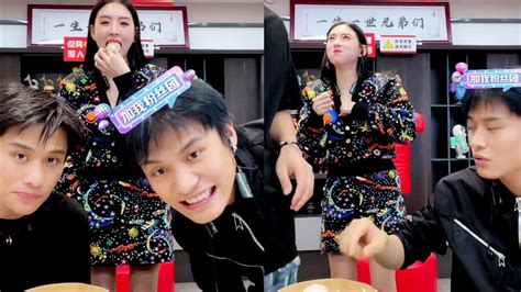 美女品牌方一口一个包子，把小杨哥都看呆了 Youtube