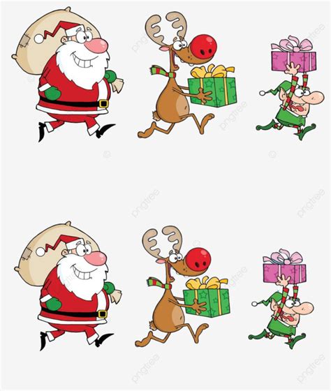 산타 클로스 배경 수염 상자 선물 이브 정령 Png 일러스트 및 벡터 에 대한 무료 다운로드 Pngtree