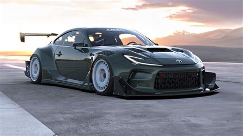 Toyota Gr86 Gets Digitally Transformed Into A Widebody Stunner