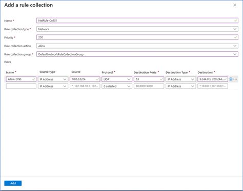 Deploy And Configure Azure Firewall And Rules To Allow Deny Access To Certain Websites Notes