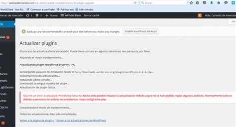 Problema Con Plugin Wordfence En Mi WP Plugins WordPress