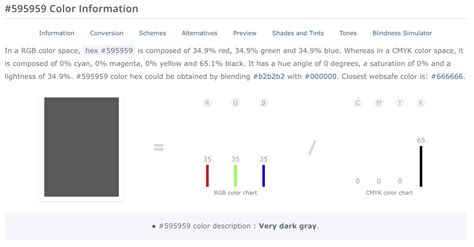 Just Learned That Grey59 Is Legit The Color Grey Rg59
