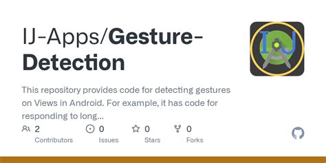 github ij apps gesture detection this repository provides code for
