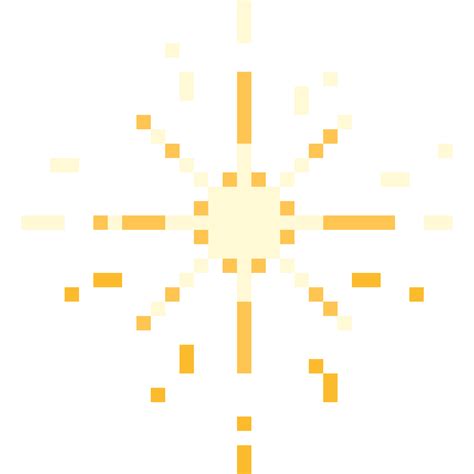 Pixel Art Firework Icon 9 27190810 Png
