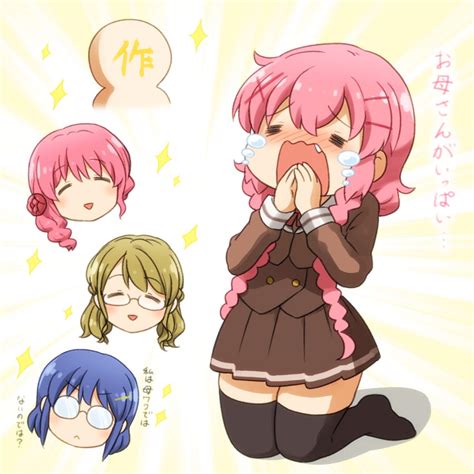 Moeta Kaoruko Amizawa Mayu Hanazono Ririka And Moeta Haruko Comic