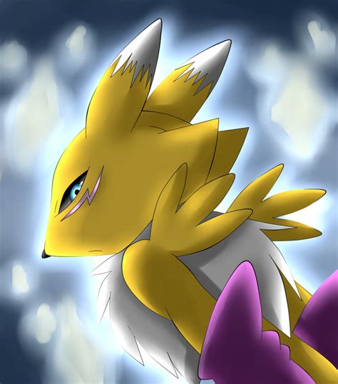 Renamon By Unichrome Uni On DeviantArt