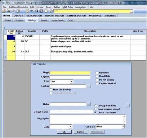 Gint Keynetix Add Tables And Fields To Project Database Structure