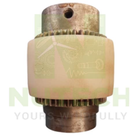 Curved Tooth Gear Coupling Nutech Wind Parts Pvt Ltd