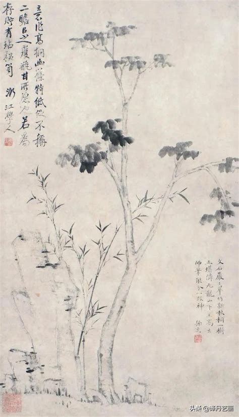 清四畫僧之漸江作品欣賞 每日頭條