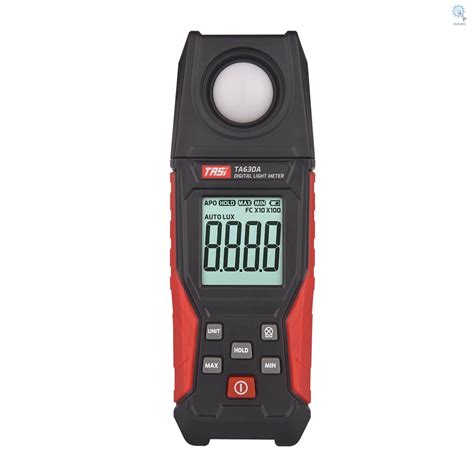 Ins TASI Digital Light Meter Illuminance Lux Meter With Record Function LCD Display