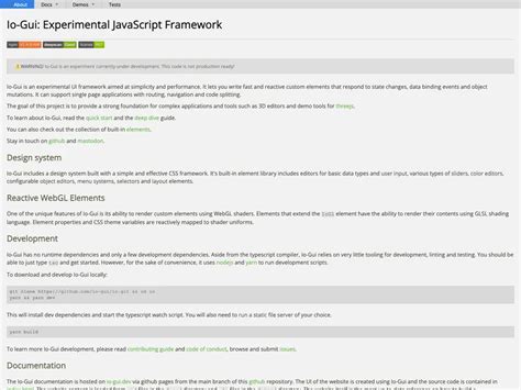 io by io gui a undefined template built at lightspeed