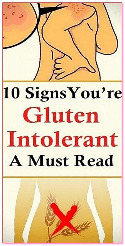 10 Signs Youre Gluten Sensitive Gluten Sensitivity Gluten