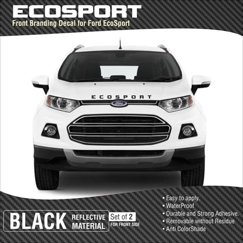 Ford Ecosport Rear Emblem Logo Monogram Lovealways Marissa