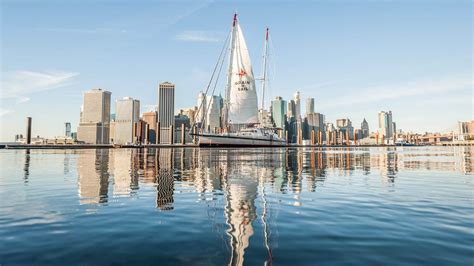 Grain De Sail Transporte Ses Matières Premières En Voilier Cargo