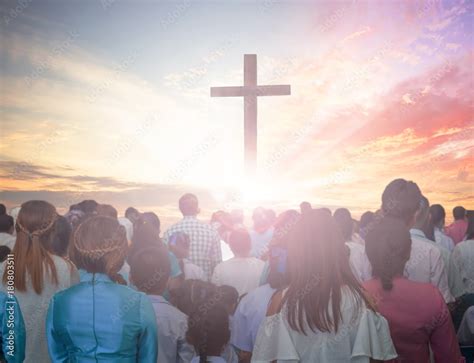 Group Praying In Church