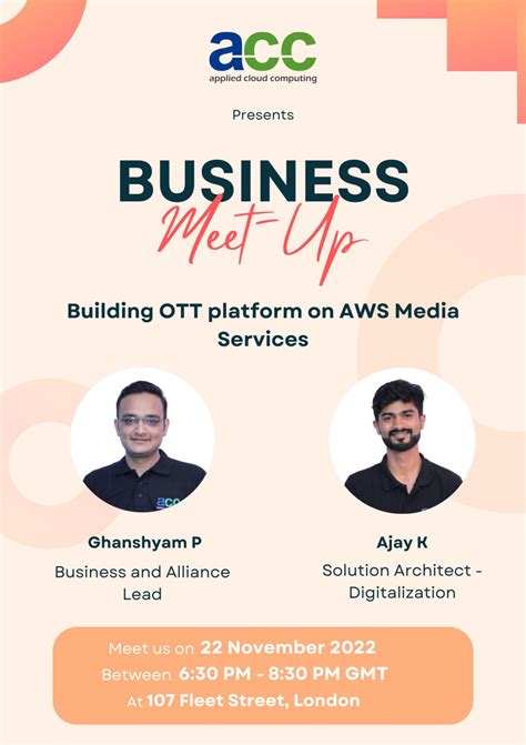 Applied Cloud Computing On Linkedin Aws Meetup Events London