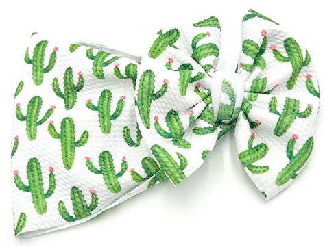 Cacti Queen Head Wrap Jett Jax Bows