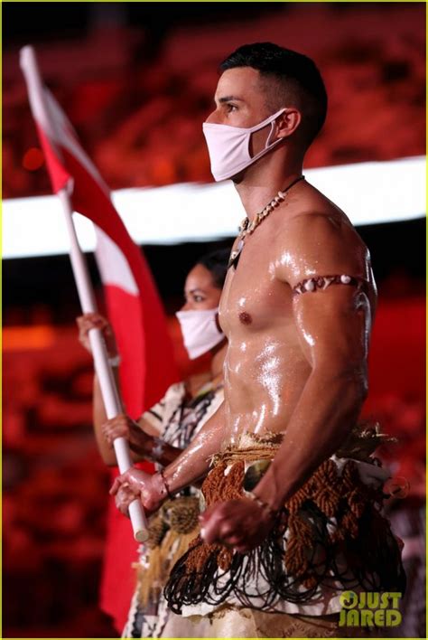 Fuck Yeah Oiled Up ‘hot Tongan Flag Bearer Pita Taufatofua Is Back