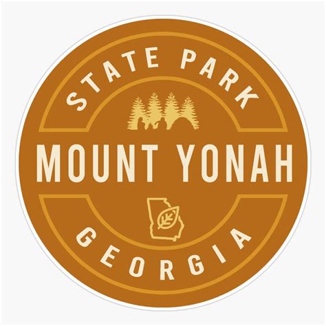 Maneki Mount Yonah State Park Adventure Logo Er Phone Decal Water