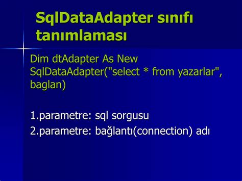 Ppt Datareader Dataadapter Powerpoint Presentation Free Download