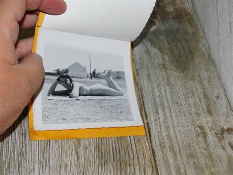 Vintage Lady In Swimsuit Photo Album Pocket Album Summer Etsy