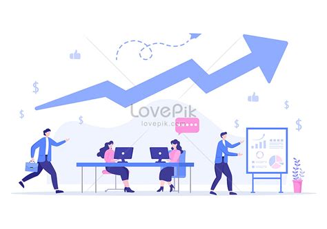 비즈니스 비전 및 대상 벡터 일러스트 무료 다운로드 Lovepik