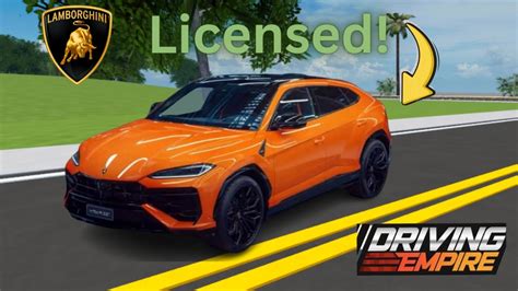 New Lamborghini Update In Driving Empire Youtube