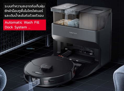 Roborock S7 Maxv Ultra Feature Auto Empty Wash Fill Dock System Thanop Com
