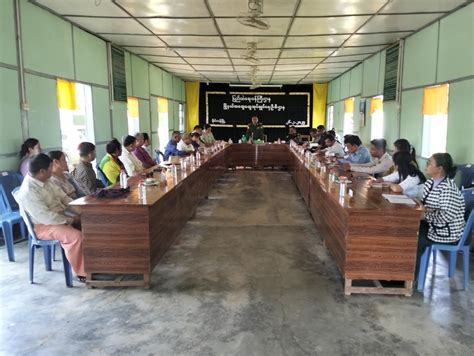 မိုင်းပန်မြို့နယ် အထွေထွေအုပ်ချုပ်ရေးဦးစီးဌာန၌ လုပ်ငန်းညှိနှိုင်းအစည်းအဝေး ကျင်းပ Information