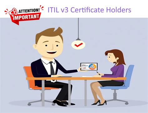 Attention Itil V3 Certificate Holders