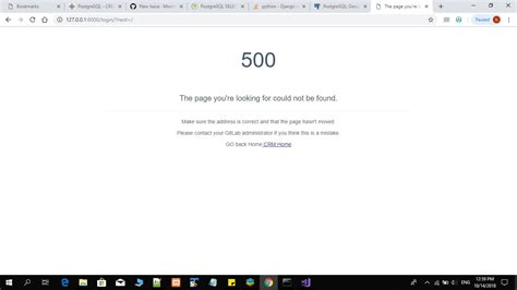 Error 500 · Issue 123 · Micropyramiddjango Crm · Github