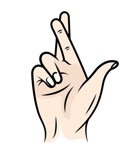 Vector Illustration Of Hand Gesture Vector Art At Vecteezy