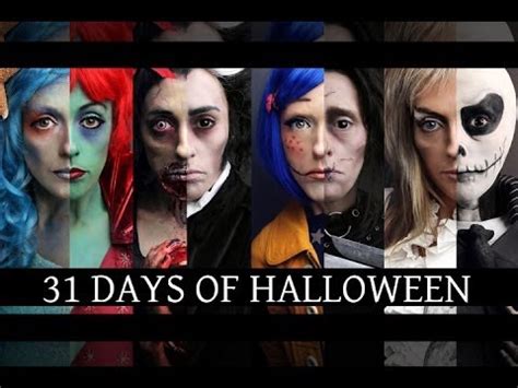 Amanda Chapmans 31 Days Of Halloween 2013 Halloween Makeup Youtube
