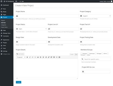Task Manager Pro Task Management Plugin For Wordpress By W3bd