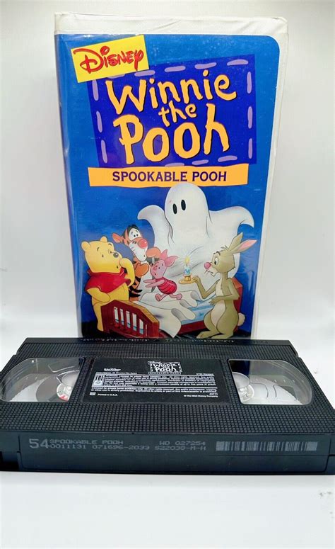 Disney Vhs Winnie The Pooh Spookable Pooh Grelly Usa