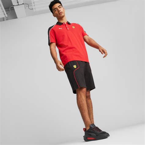 Шорти Scuderia Ferrari Race Shorts Men | Колір: Чорний | Puma Black ...