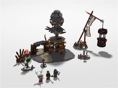 Lego Moc Horizon Bandit Camp Playset By Deep Lore Bricks Rebrickable