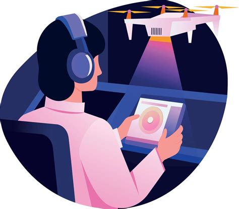 A Flat Style Character Illustration Of Drone Operator 57361449 Vector Art At Vecteezy