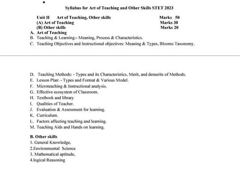 Bihar Stet Syllabus 2023 बिहार Stet परीक्षा हेतु सिलेबस जारी अभ्यर्थी जल्द करें अपने विषय के