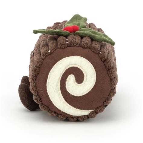 Amuseables Yule Log Official Jellycat