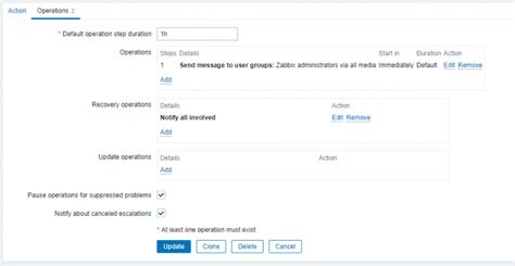 Using And Creating Actions And Operations In Zabbix Complete Guide