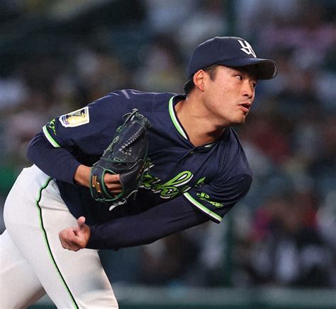 ＜神・ヤ＞ヤクルト8番手の山本（撮影・大森 寛明） ― スポニチ Sponichi Annex 野球
