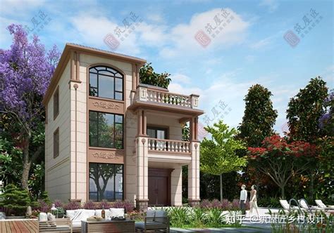 8×14米简欧三层别墅，筑屋匠7室5厅户型设计，美观大气又实用 知乎
